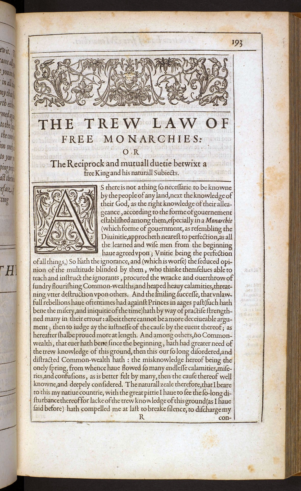 Selden Society Lecture: The King’s Prerogative 1622; the Prime Minister ...